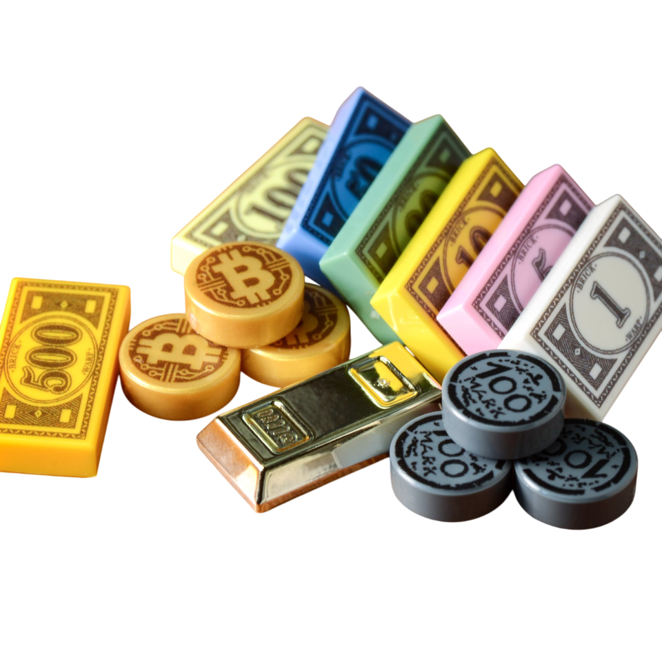 Brick Warp Monopolized Money Pack – Camo Bricks